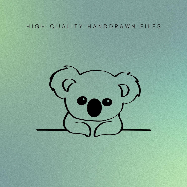Koala Bear Clipart, Cute Koala PNG, Hand-drawn Koala Illustration ...