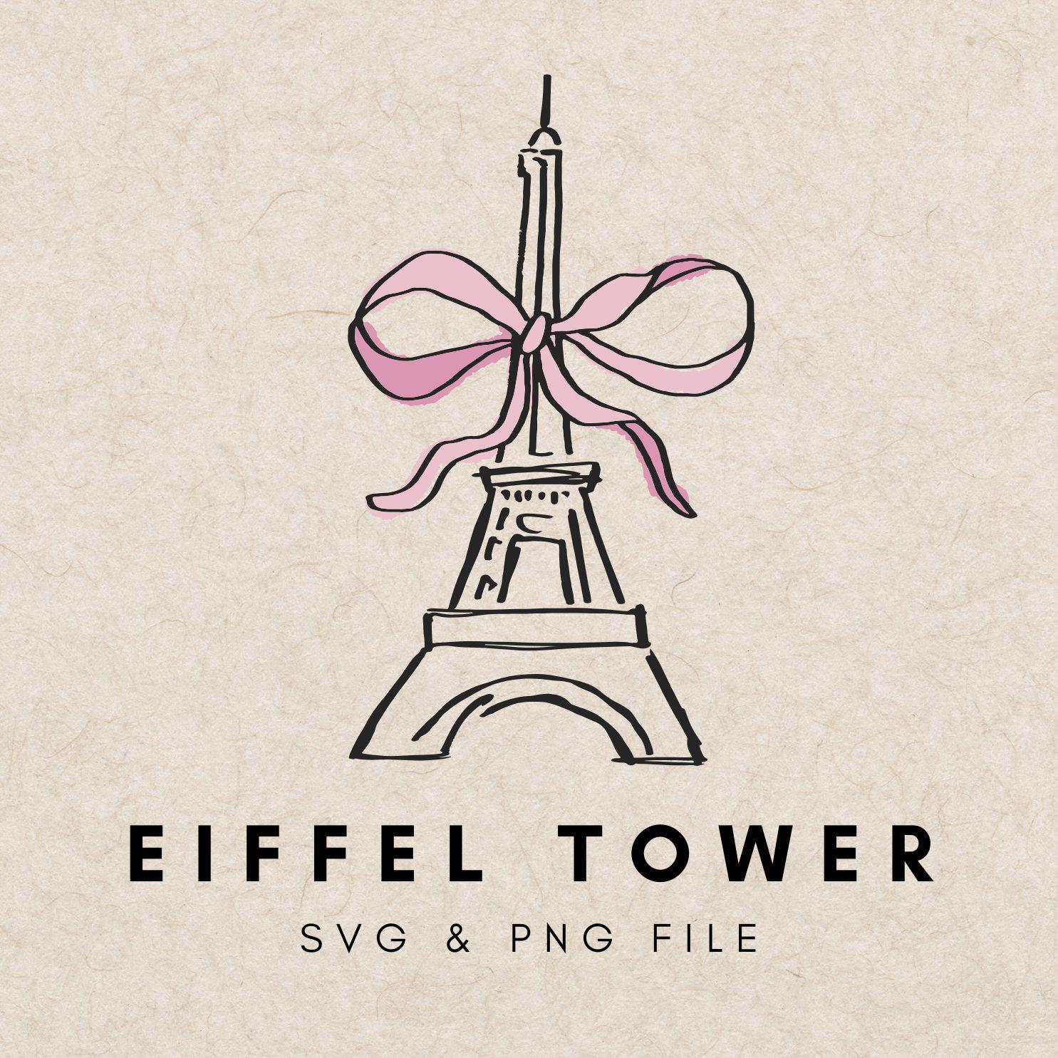 Paris Eiffel Tower Clipart, French Clipart Illustration, Whimsical ...