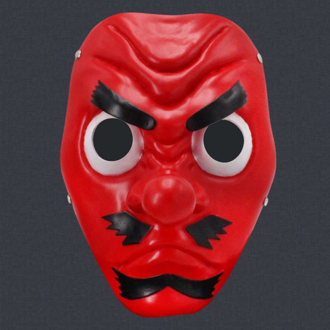 Japanese Tengu Mask Traditional Anime Cosplay Samurai Helmet Halloween ...