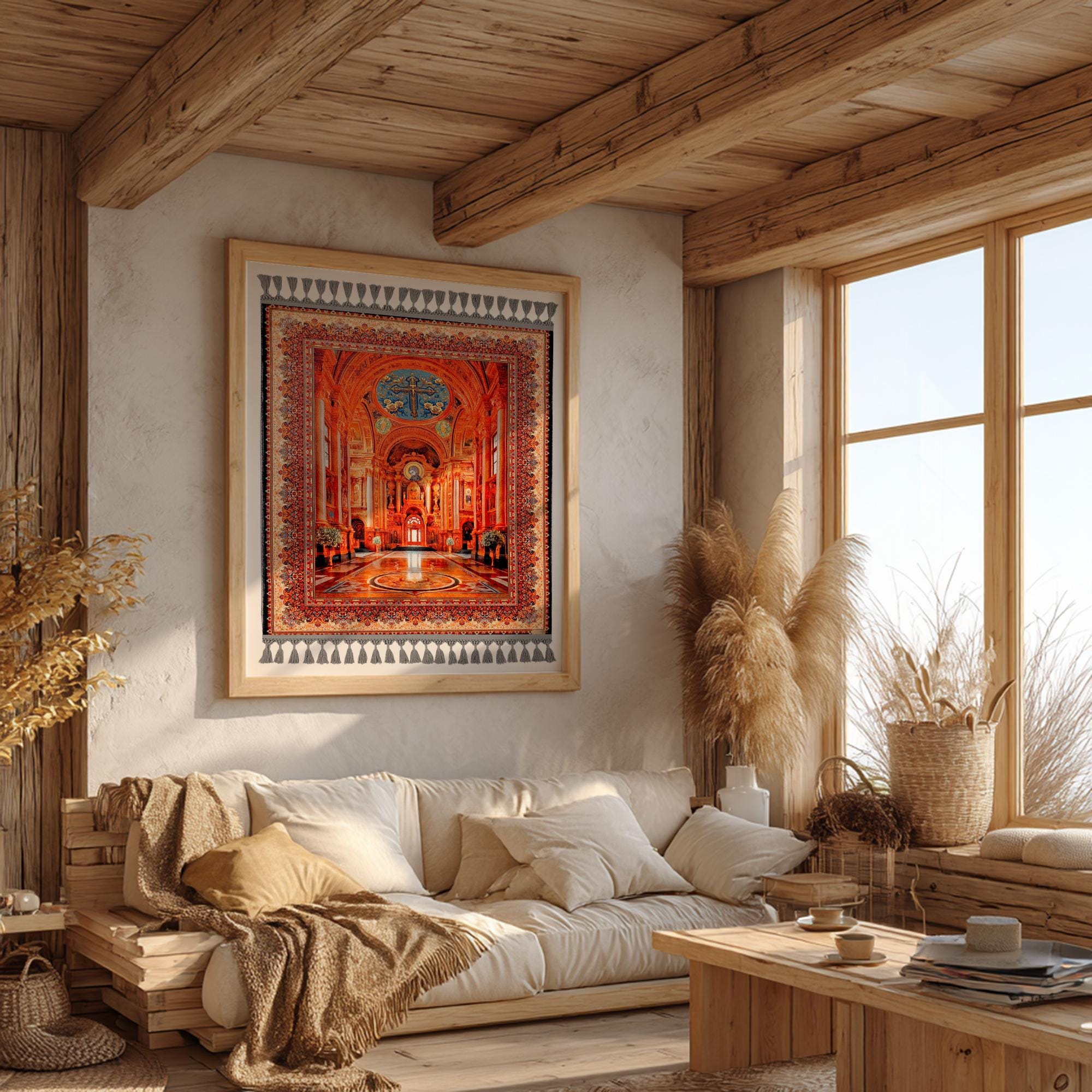 Christian Wall Art Orthodox Prayer Mat Wall Hanging Rug Catholic ...