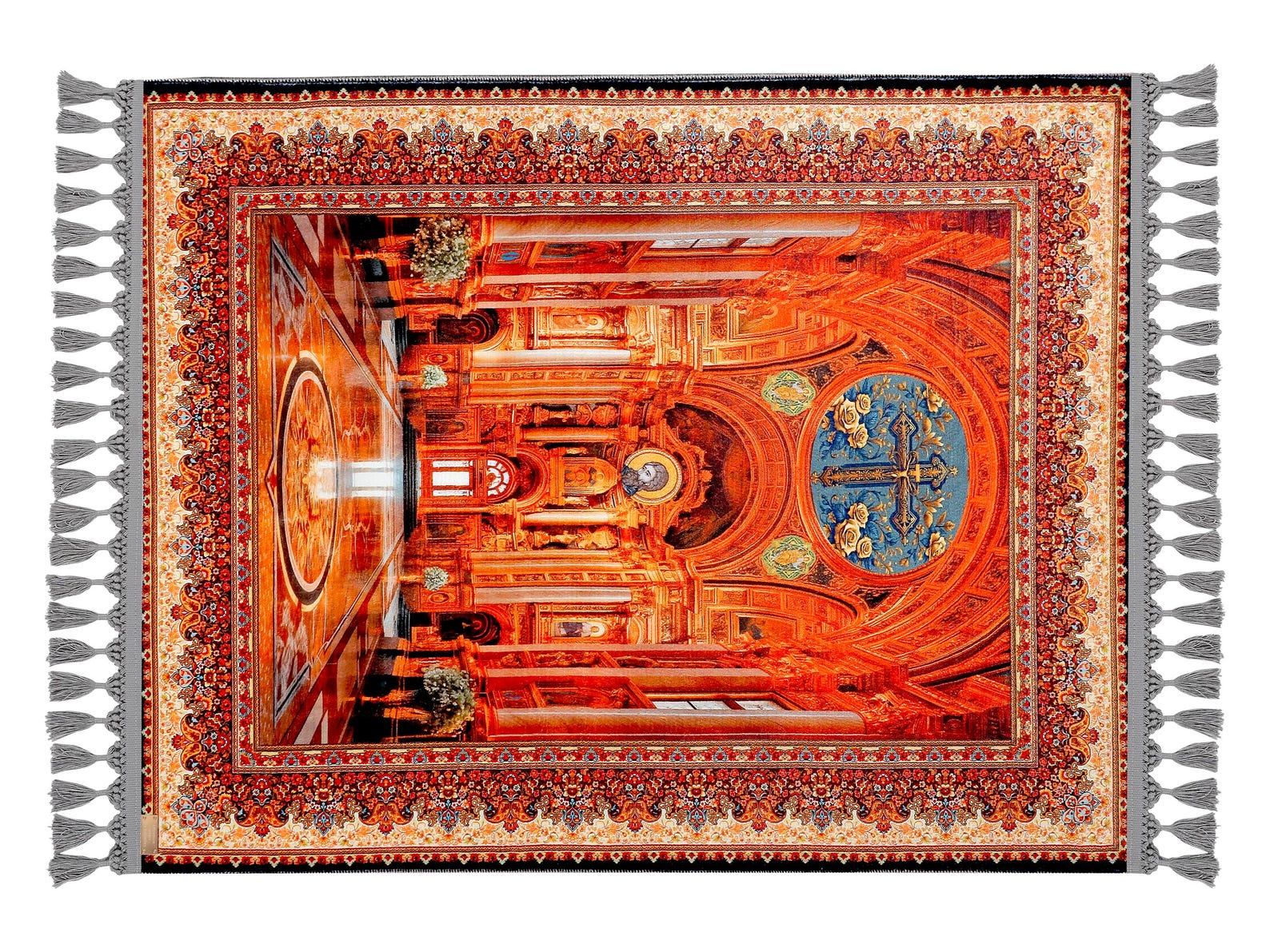 Christian Wall Art Orthodox Prayer Mat Wall Hanging Rug Catholic ...