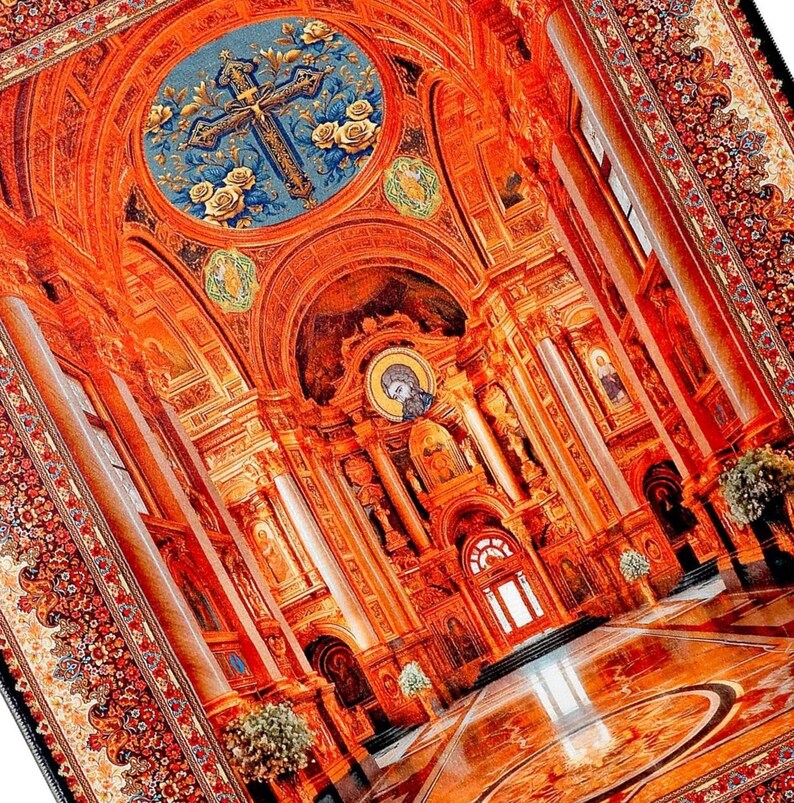 Christian Wall Art Orthodox Prayer Mat Wall Hanging Rug Catholic ...
