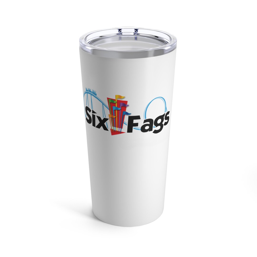 Six F(l)ags Tumbler 20oz - Etsy