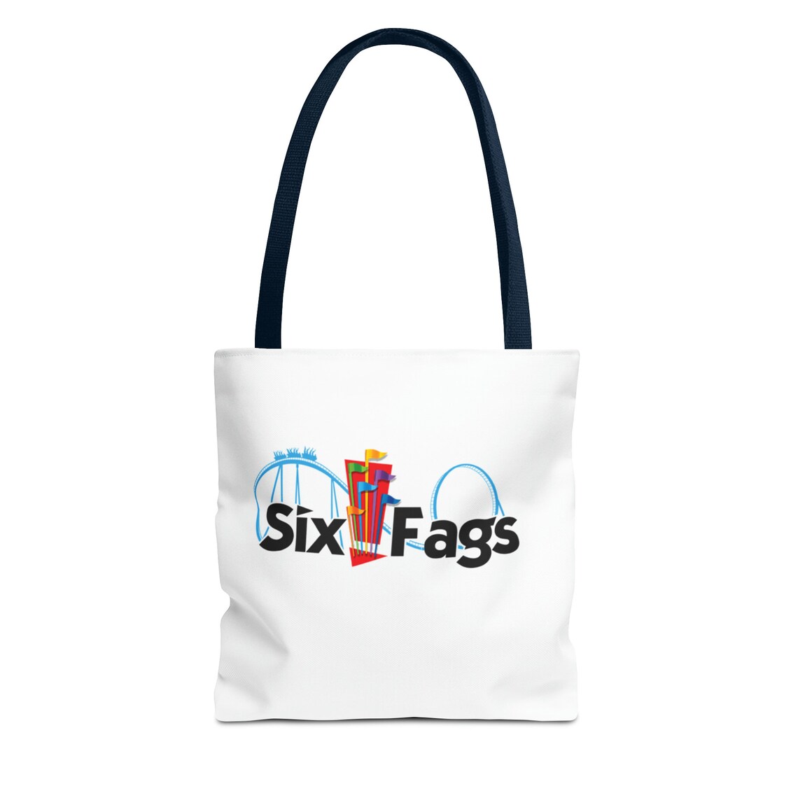 Six F(l)ags Tote Bag - Etsy