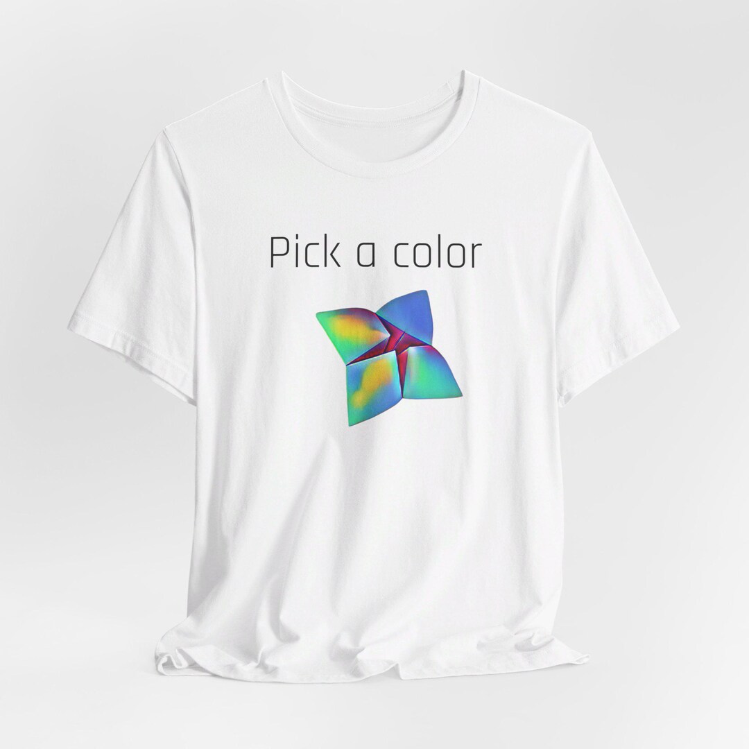Pick a Color Fortune Teller - Etsy