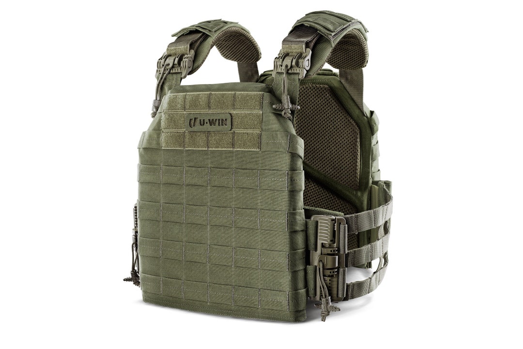 Plate Carrier UWIN PRO Quick Release260x330, Cordura 500 Range Green ...