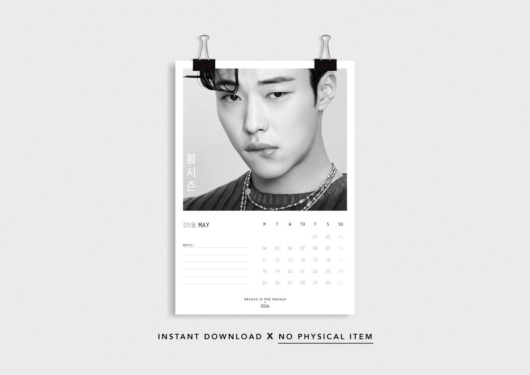 Woo Do Hwan Calendar | Kdrama Actor, New Year (digital Download) - Etsy