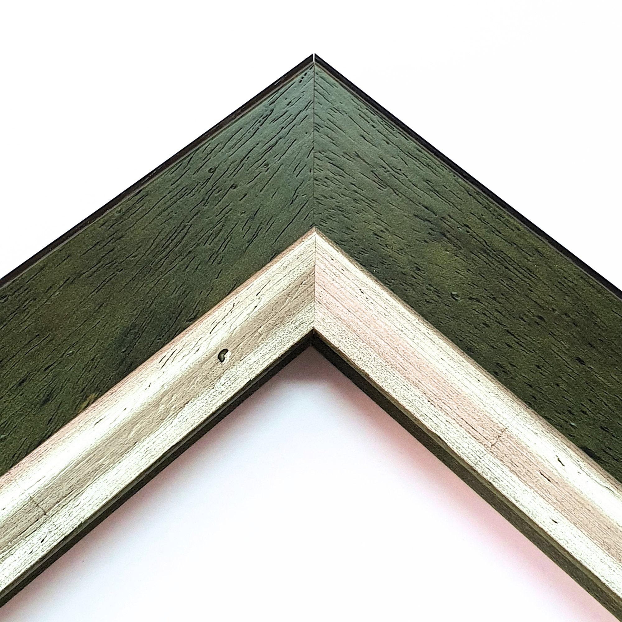 Timeless Green Frame 79 Mm Width,photo Frame,custom,decor,poster Frame ...