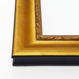 Elegant Gold and Silver Picture Frame,baroque-ornate Style,rustic ...