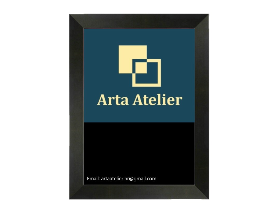 Black Picture Frame, Size A1 A2 A3 A4 A5, Photo, Frame, Handmade, Color ...