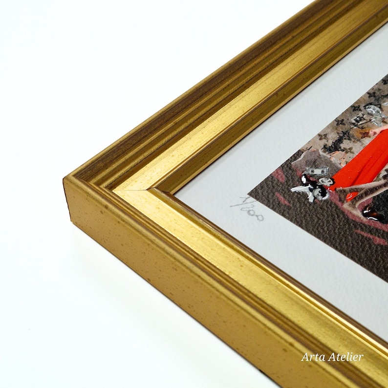 Antique Gold and Silver Picture Frames – 30mm Width | Handmade Elegance ...