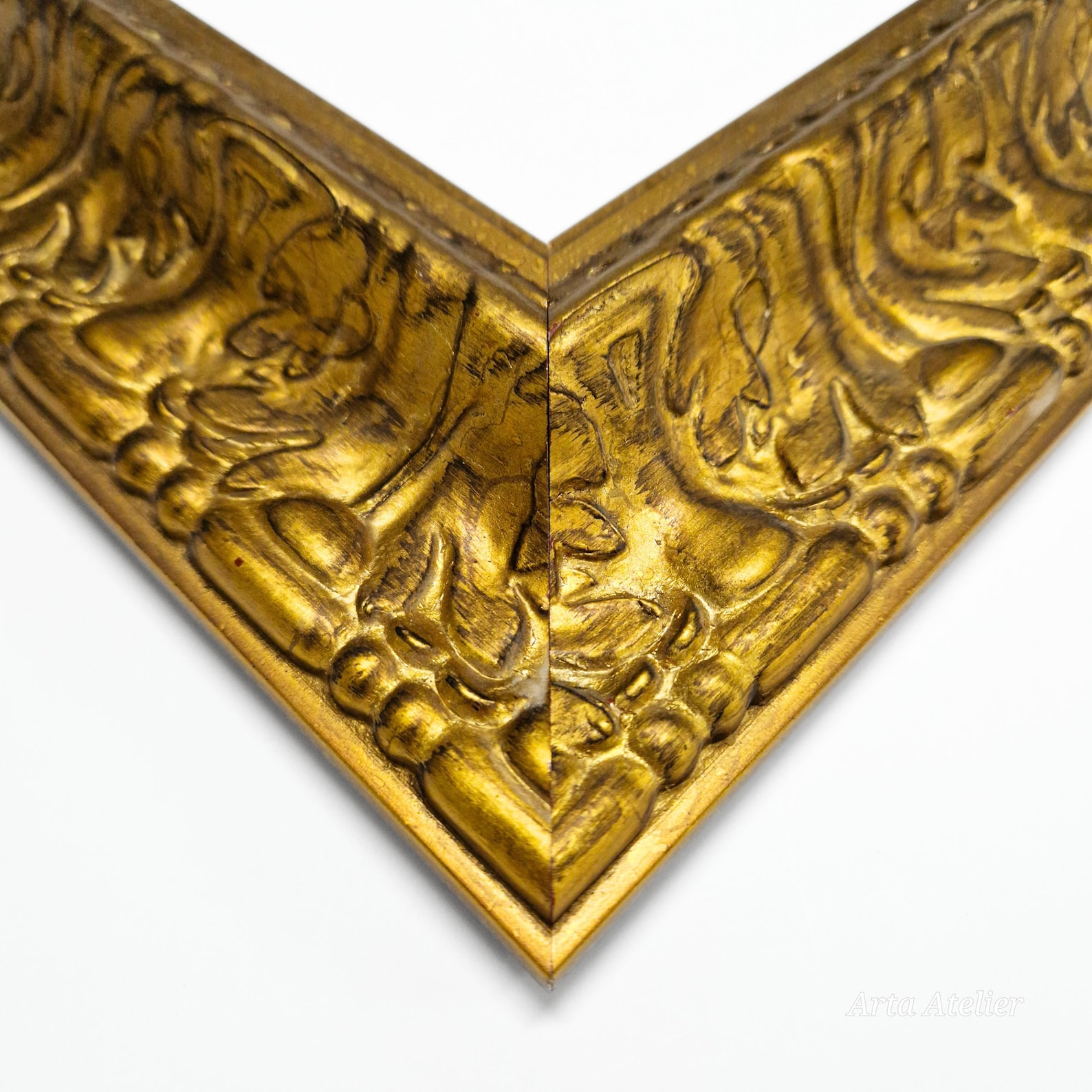 Antique Gold Picture Frame,baroque Frame,wedding Frame,rectangle ...
