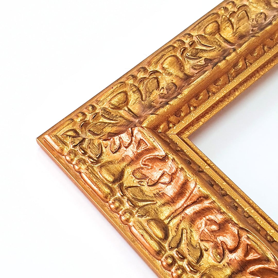 Antique Gold Picture Frame,baroque Frame,wedding Frame,rectangle ...