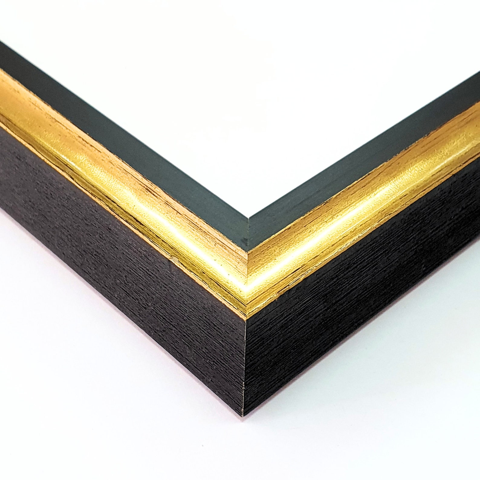 Canvas Float Frame Black With Gold–tailor-made for a Perfect Fit ...