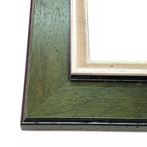 Timeless Green Frame 79 Mm Width,photo Frame,custom,decor,poster Frame ...