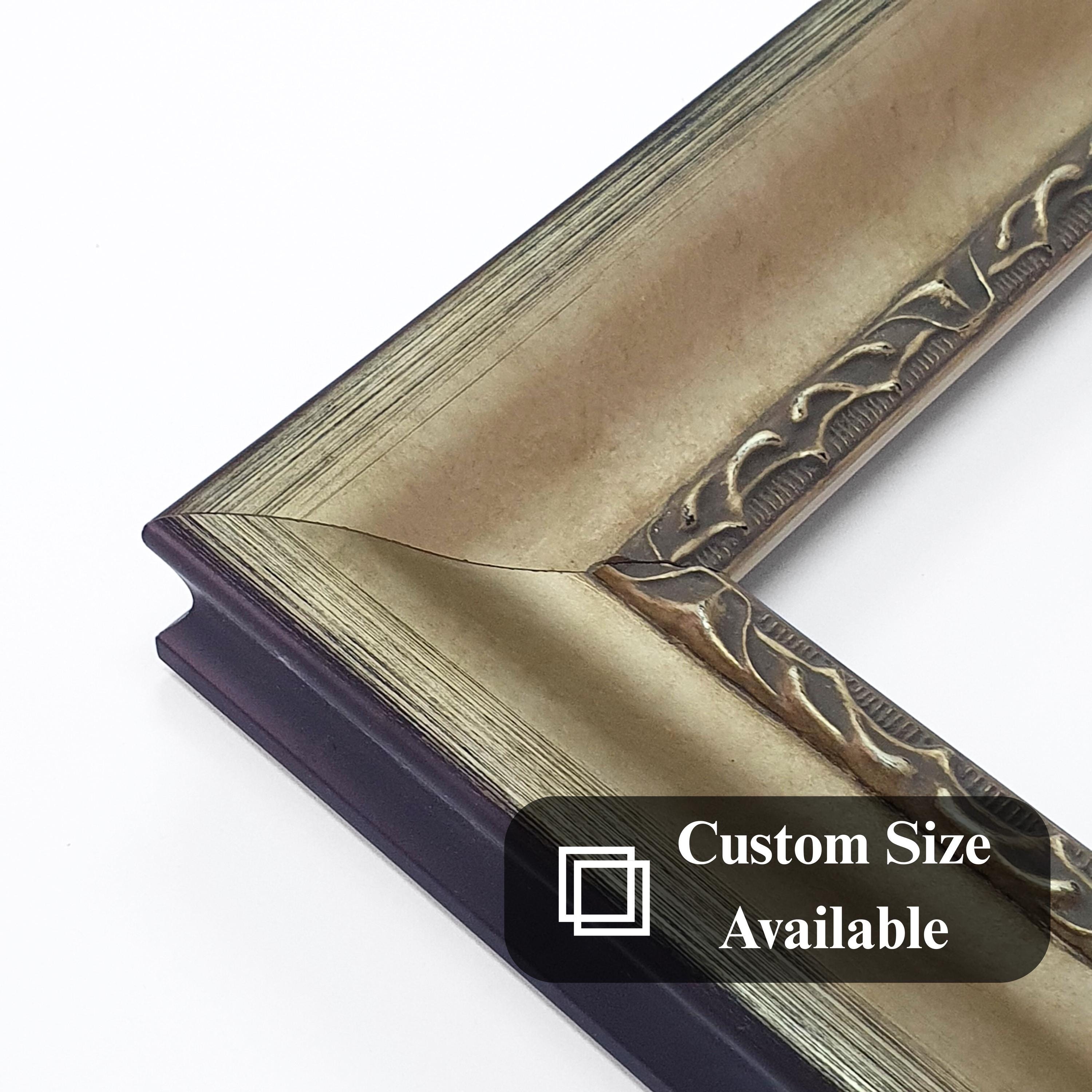 Elegant Gold and Silver Picture Frame,baroque-ornate Style,rustic ...