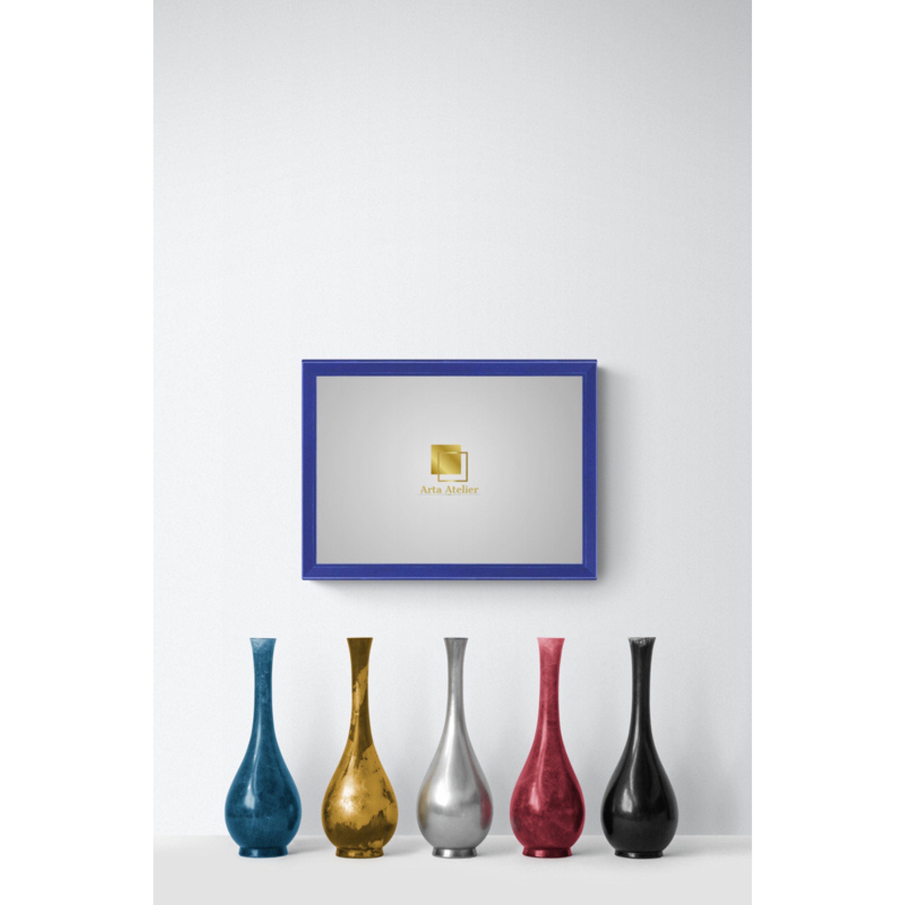 Blue Modern Frame,a2 A3 A4 A5 A6, 10x15 20x30 30x40 40x50 50x60 ...