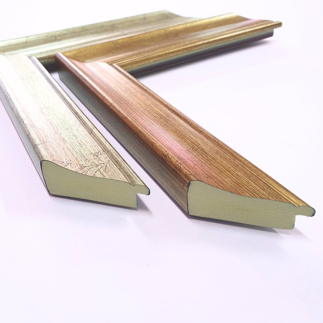 Charming Gold Frameposter Frame,collage Frame,rustic Frame,plastic ...