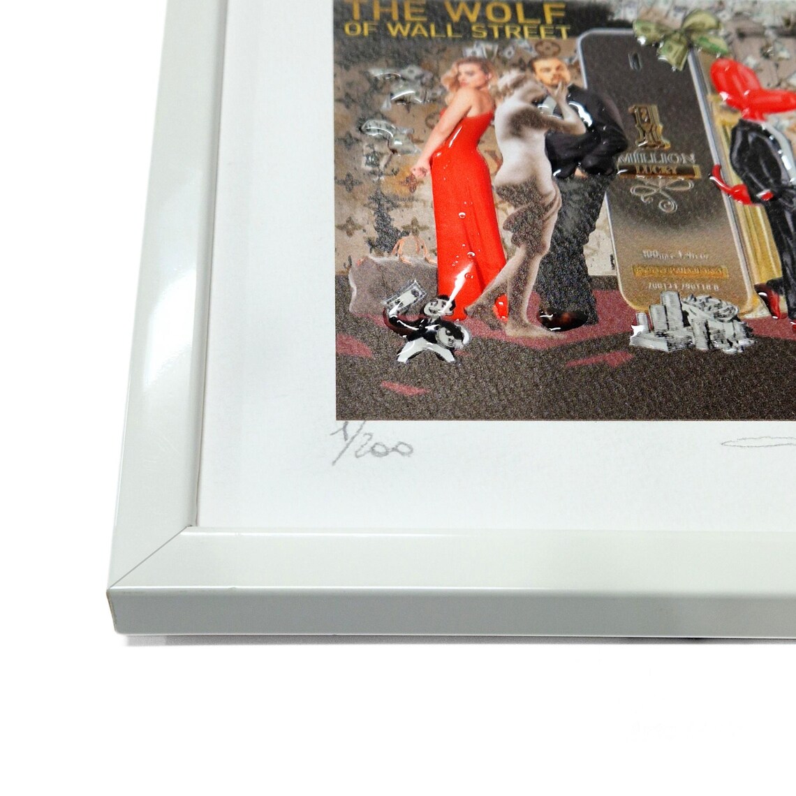 Glossy White Picture Frame 14mm Width, Size A1 A2 A3 A4 A5, Photo Frame ...