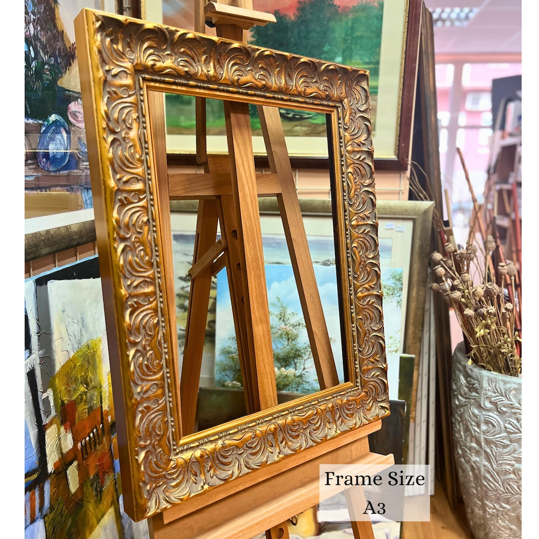Luxurious Antique Frame,baroque Elegance,gallery-quality,premium ...