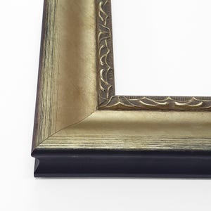 Elegant Gold and Silver Picture Frame,baroque-ornate Style,rustic ...