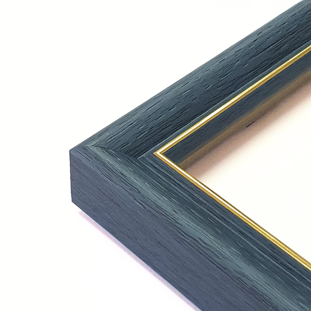 Vintage Ocean Blue Frame,photo Frame,diploma Frame,certificates Frame ...