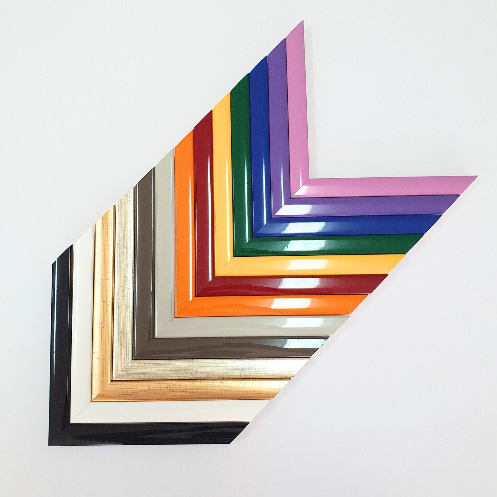 Green Frame 23mm Width,a2 A3 A4 A5 A6,photo Frame,handmade,custom Frame ...