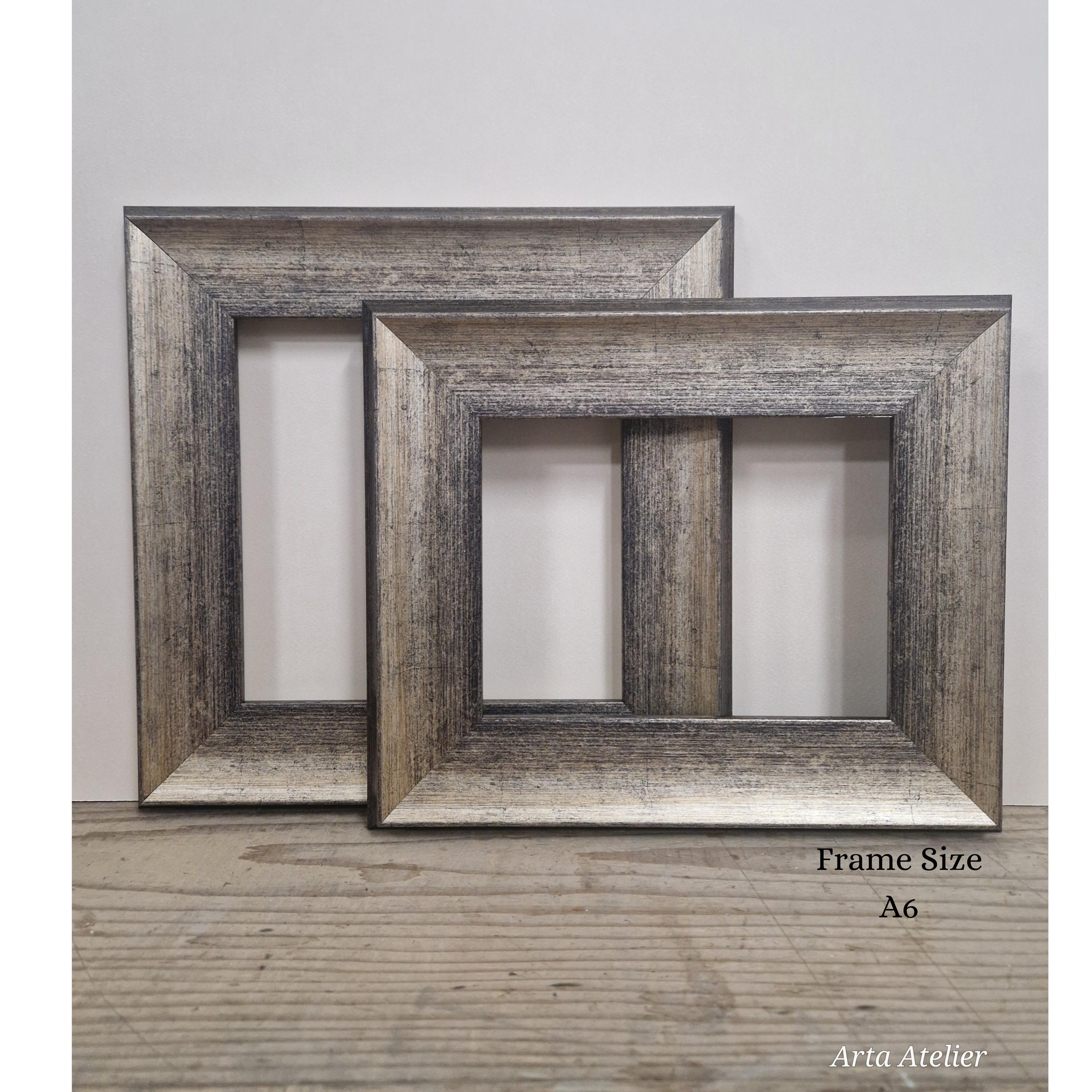 Polystyrene Silver Sprayed Molding Frame – Photo Frame, Poster Frame ...