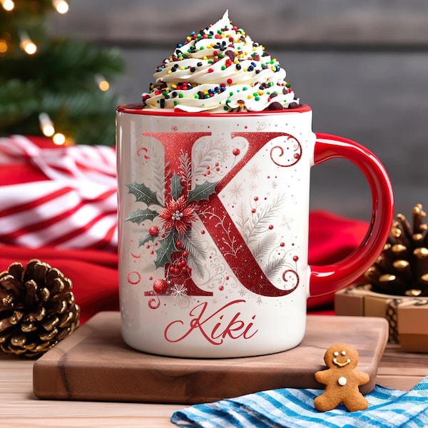 Initial Mugs - Etsy