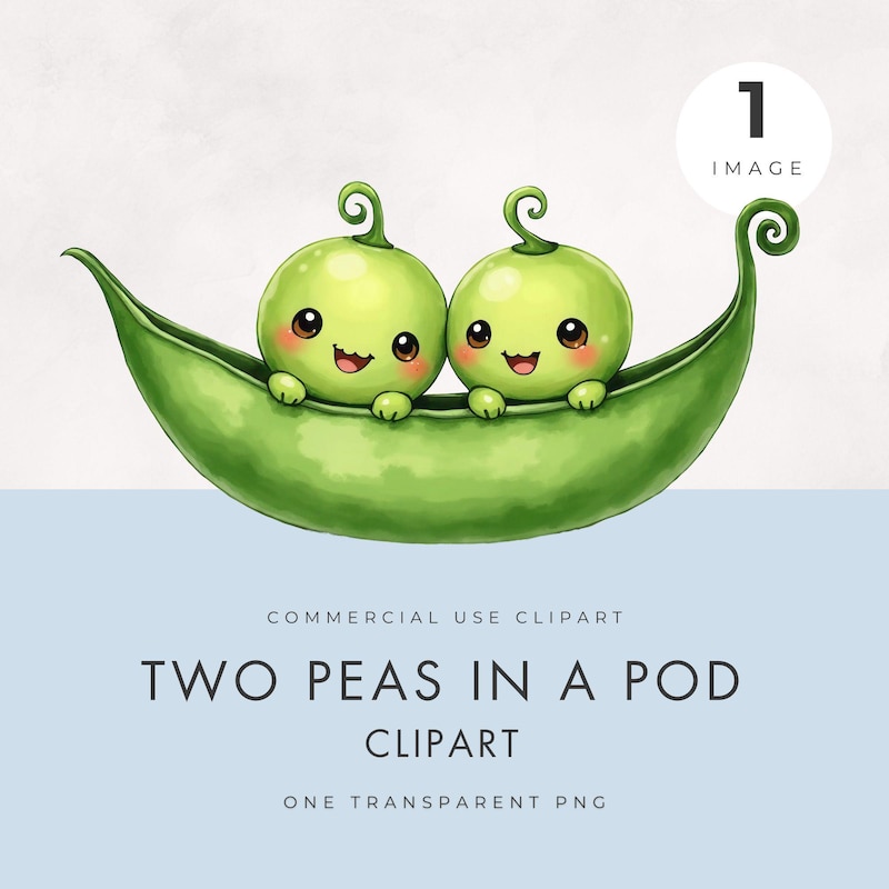 Peas Clipart - Etsy