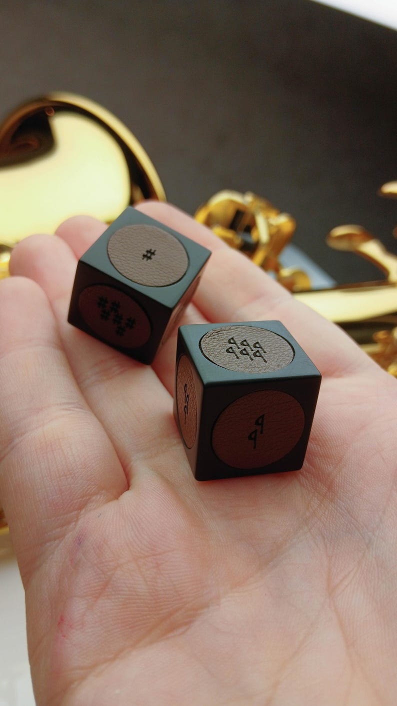 Jazz Music Dice – Circle of Fifths Practice Tool | Gift for Jazz Lover ...