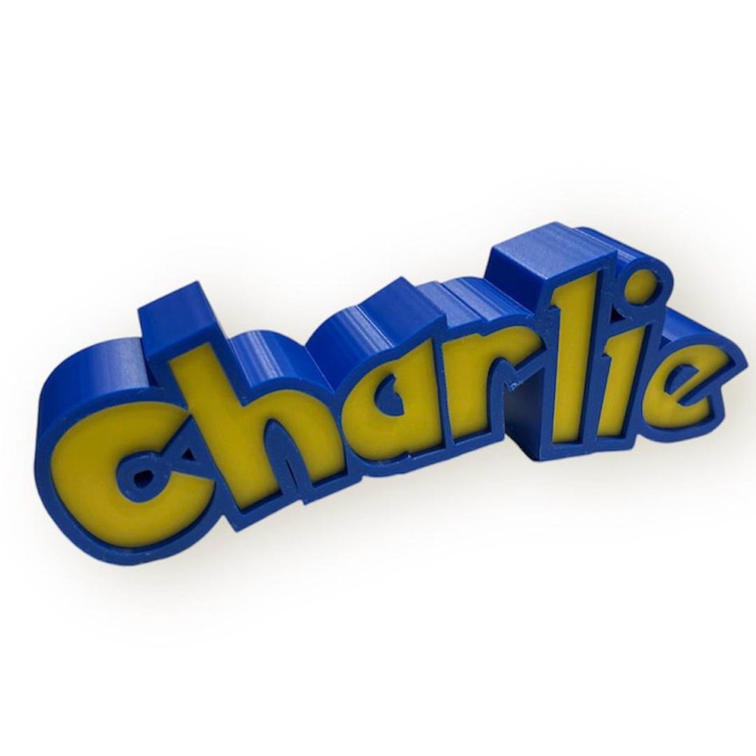Pokemon Style Nameplate, Custom Gift Plaque for Kids, Teachers Desk ...