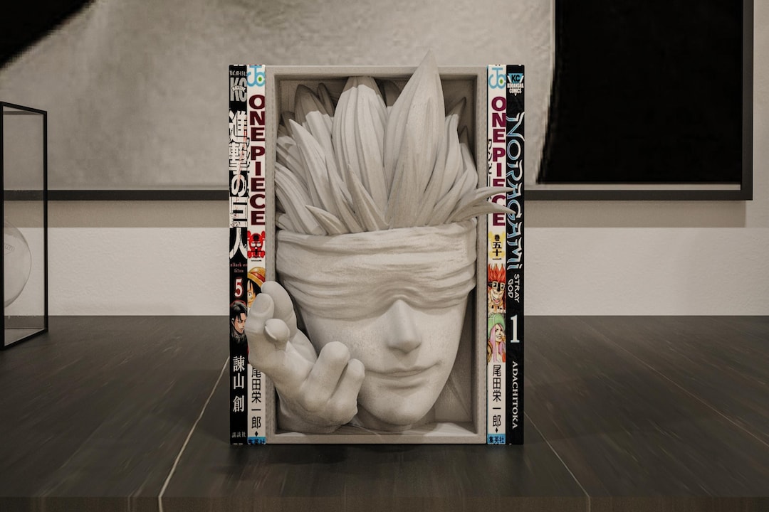 Satoru Gojo Manga Book Nook | Jujutsu Kaisen Inspired | Bookcase Shelf ...