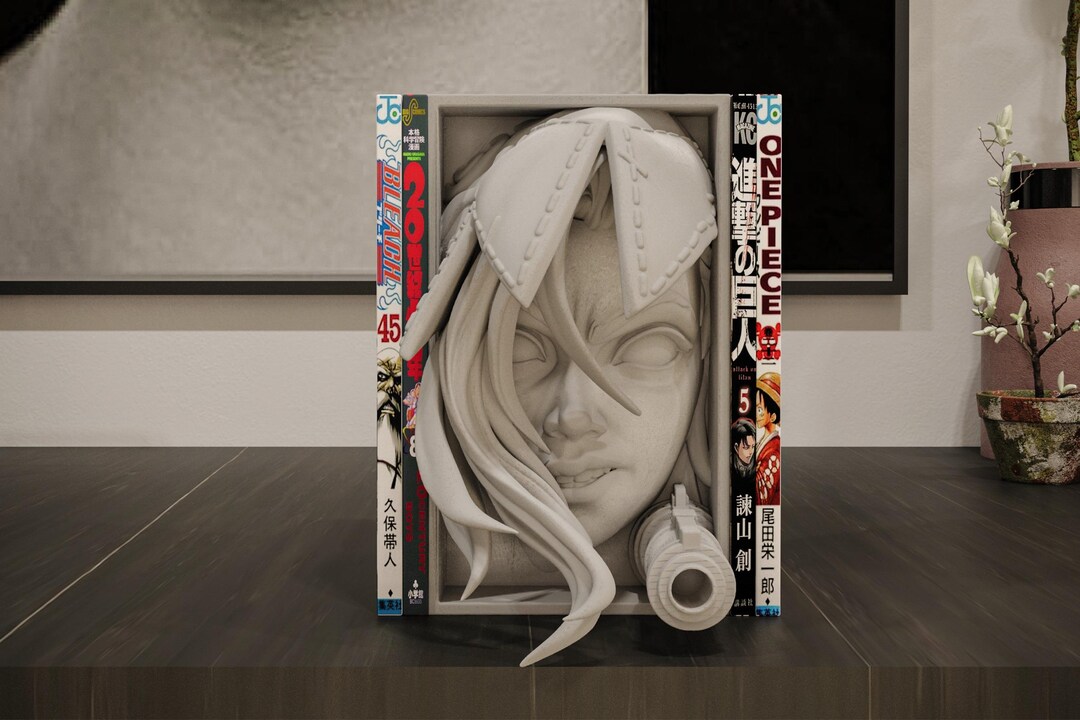Jinx Manga Book Nook | Arcane Inspired | Bookcase Shelf | Handcrafted ...