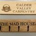 Solid Oak Key Rack Available With or Without Engraving. Multiple Sizes ...