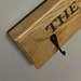 Solid Oak Key Rack Available With or Without Engraving. Multiple Sizes ...