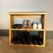 Solid Pine Shoe Rack. Unique, Sloped Design. Very Solid, Handmade ...