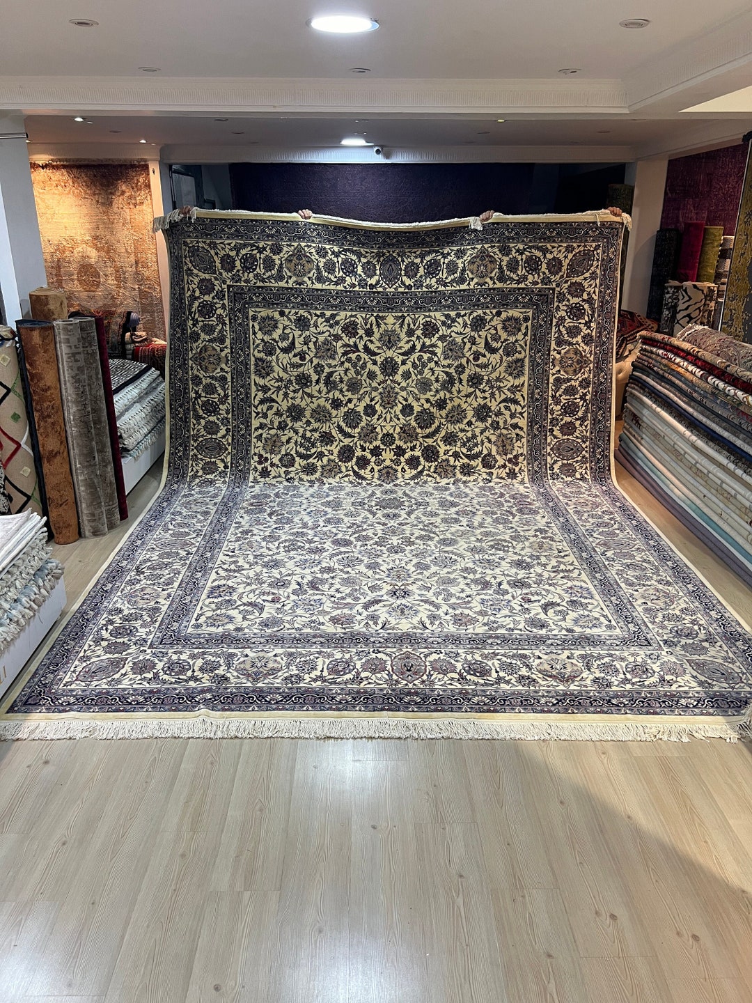 10x14 Handmade Rug, Extra Large Carpet, Oversized Wool Rug, Rug for ...