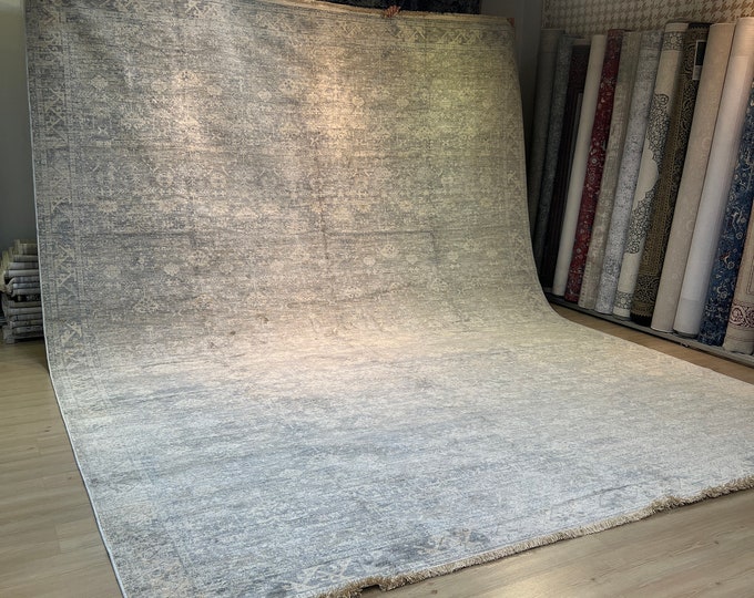 12X16 OVERSİZE RUG, Extra Large Rug, Big Oushak Rug, Palace Rugs, 12x16 ...