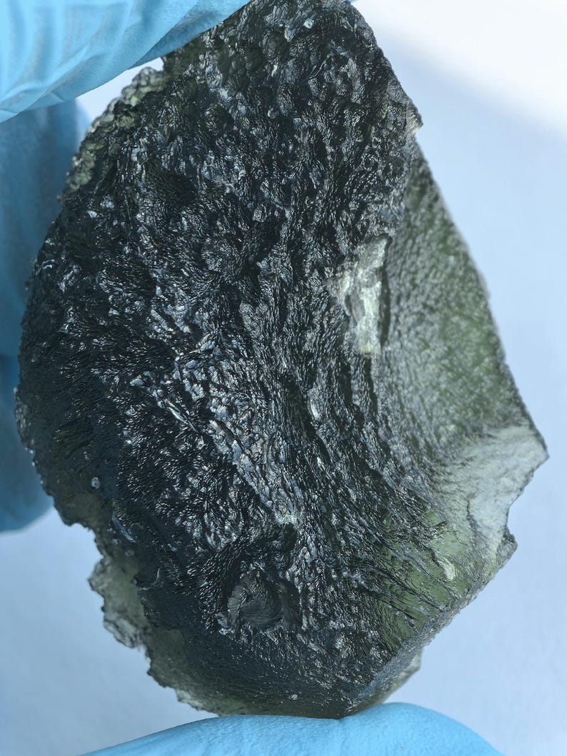 40.45g Genuine Moldavite Tektite From Czech Republic, Raw Moldavite ...