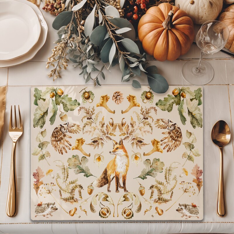 Fall Leaf Placemats - Etsy