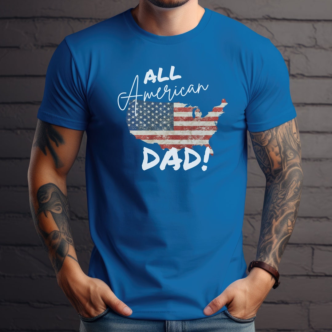 American Dad United States Royal Blue - Etsy