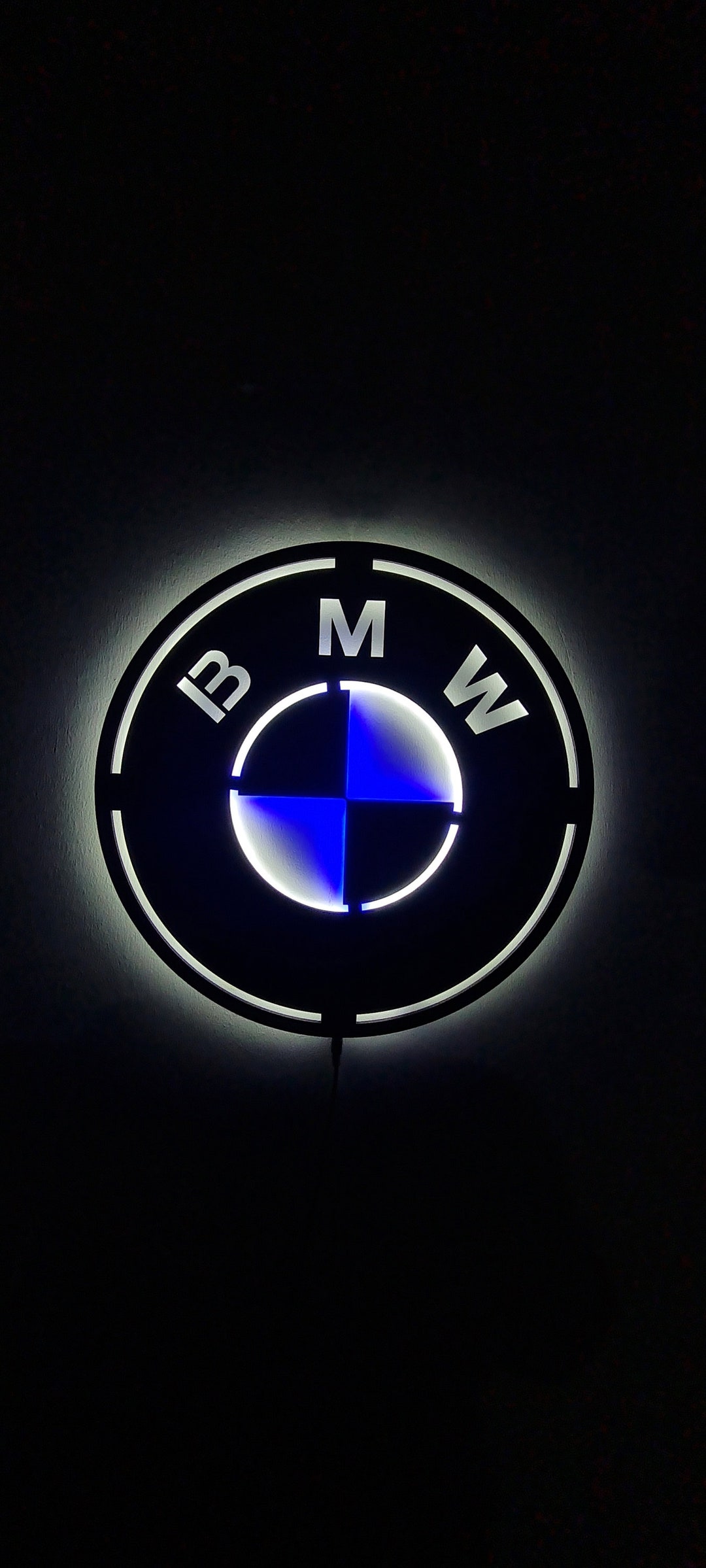 Bmw Led Sign, Bmw M Power Illuminated Wall Decor, Bmw Lighted Gift ...