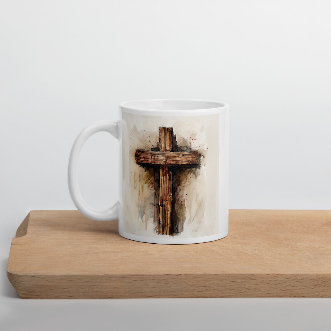 The Cross Mug - Etsy