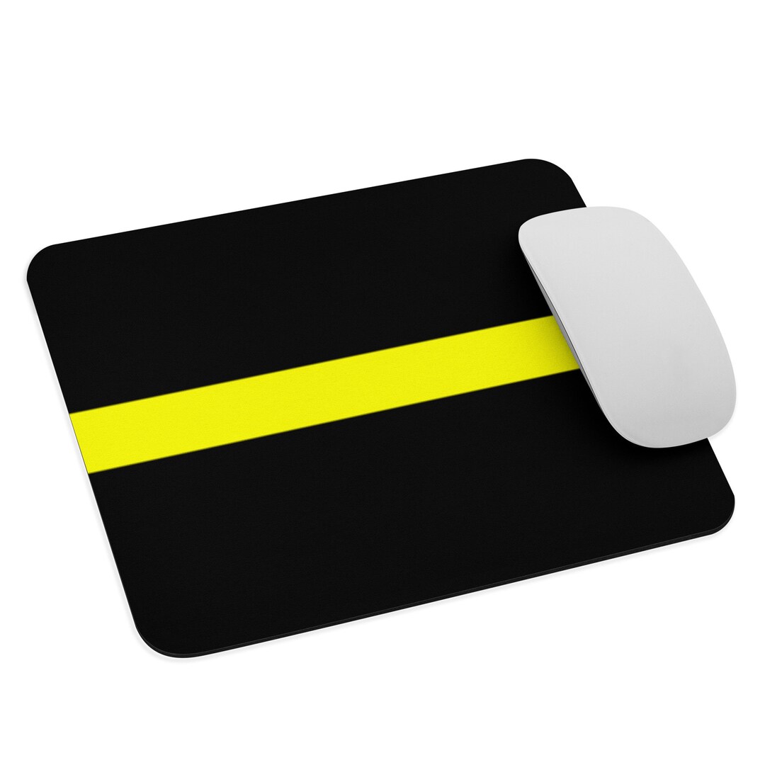 Thin Gold Line Mouse Pad - Etsy