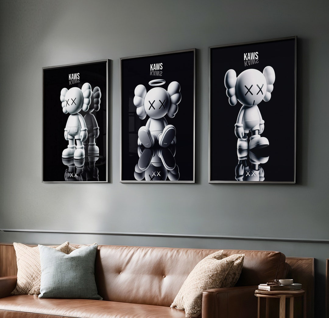 Hypebeast Toys Poster Set of 3, Minimalist Hypebeast Shoe Poster ...