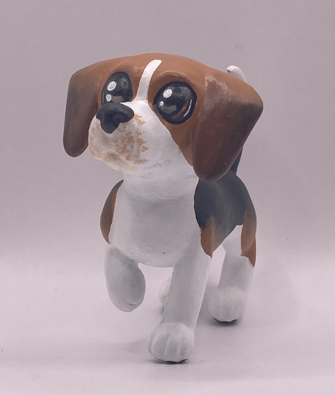Customized 3d Printed and Painted Dog Beagle - Etsy