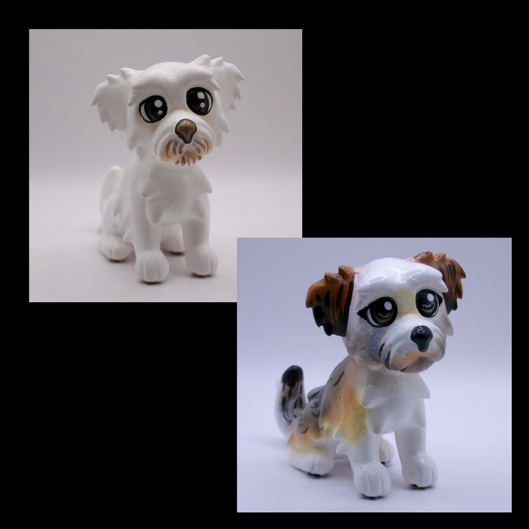 Customized 3d Printed and Painted Dog Maltese/havanese - Etsy