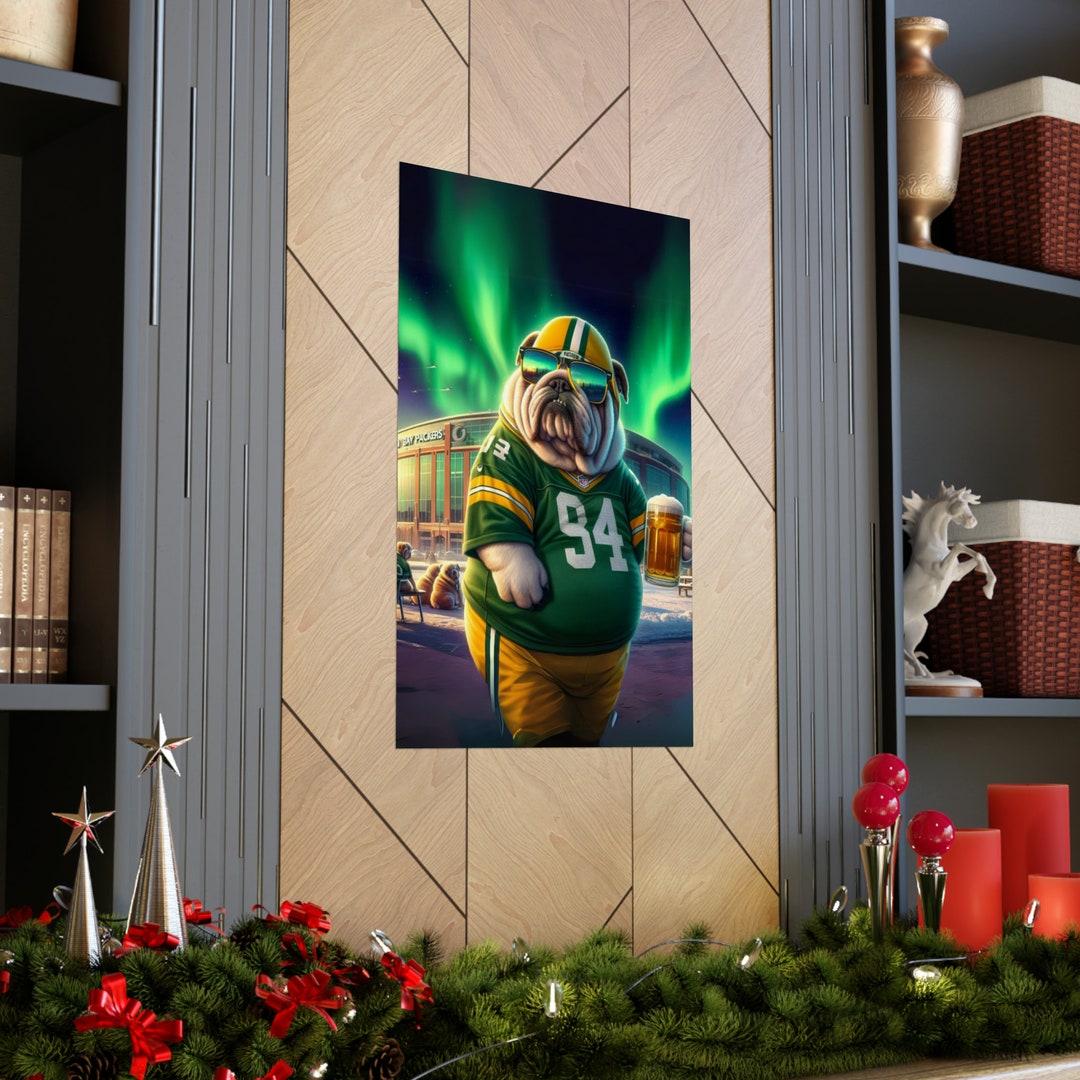 Sport Posters, Football Stadium Poster, Football Poster, NFL, Green Bay ...