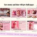 Bakery Squarespace Template: Pink Cake Design - Etsy